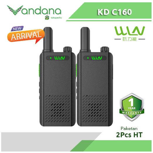 Promo HT WALKIE TALKIE WLN KDC160 / KD C160 UHF 400-470 MHz - Standar ...