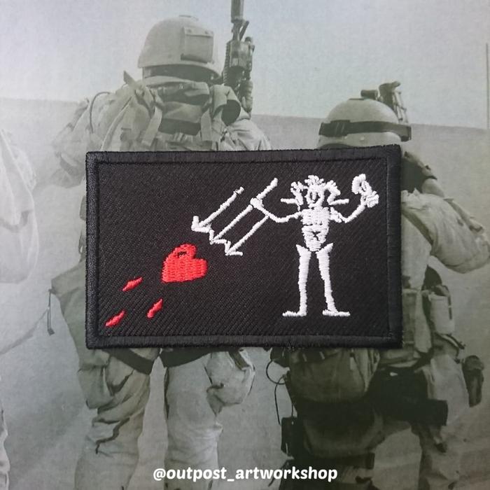 Jual Patch Flag FOG Navy Seal Pirates Blackbeard Edward Teach - Kab ...