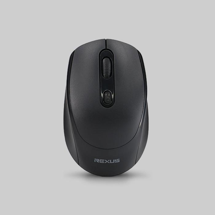 Promo Rexus Q50 / Q-50 Mouse Wireless Office Dual Mode Silent Click ...
