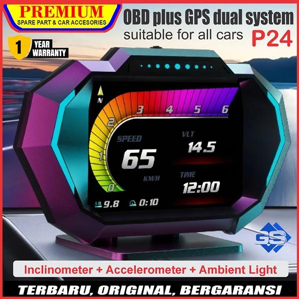 Jual Pengukur Otomatis A600 HUD GPS + Sistem OBD, Speedometer Komputer ...