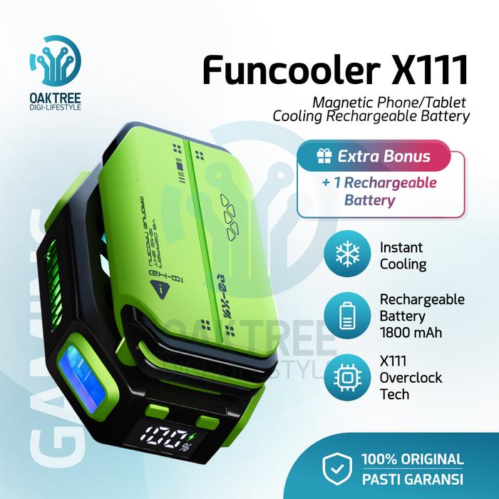 Jual Oaktree Funcooler X111 Fan Cooler Radiator Pendingin HP Tablet ...
