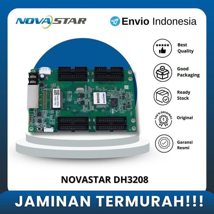 Jual Novastar DH3208 Videotron 8 Port Hub320 Receiving Card - Jakarta ...