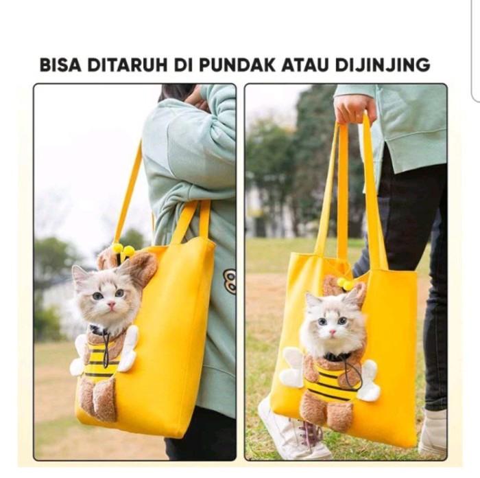 Jual CUTE CAT BAG / CUTE DEW HEAD SHAPE CAT BAG - Kab. Tangerang ...