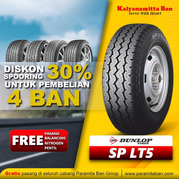 Promo Ban Mobil Dunlop LT5 195 R15 8PR Ban Mobil Toyota Hiace Cicil 0% ...