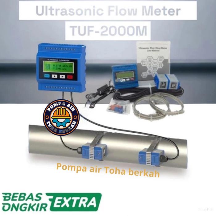 Jual Ultrasonic Flow meter TUF2000M-Liquid Flowmeter TL-1 300-6000mm ...