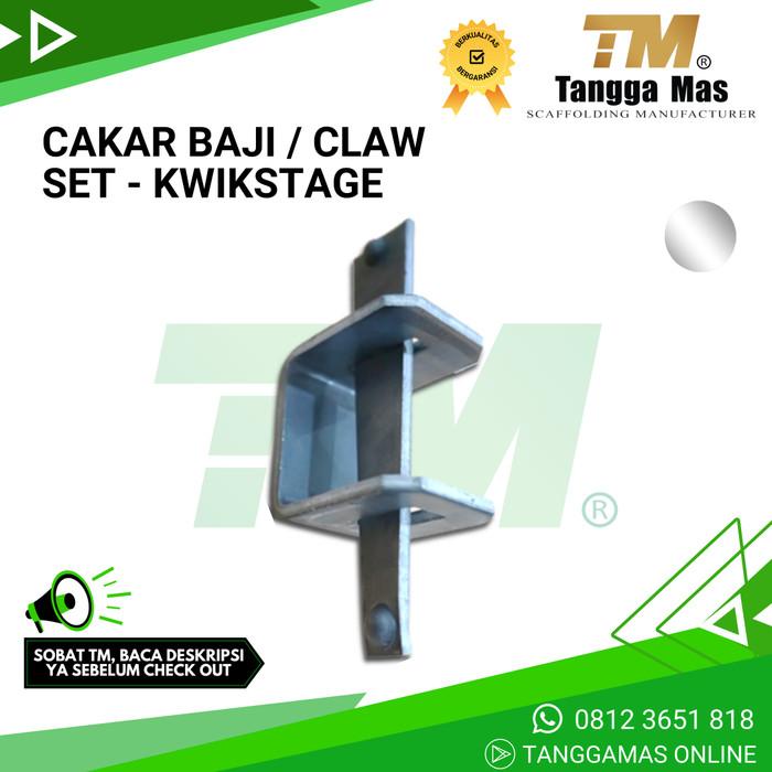 Jual CLAW SET BAJI - KWIKSTAGE SYSTEM - SCAFFOLDING KWIKSTAGE - TANGGA ...