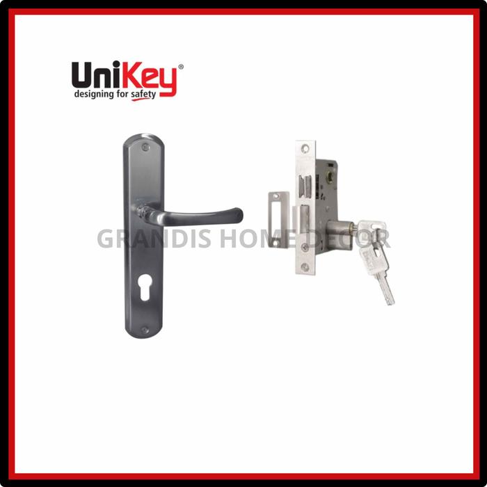 Jual UniKey Handle Set Eco HP 802 SN/CP Gagang Pintu - Kab. Tangerang ...