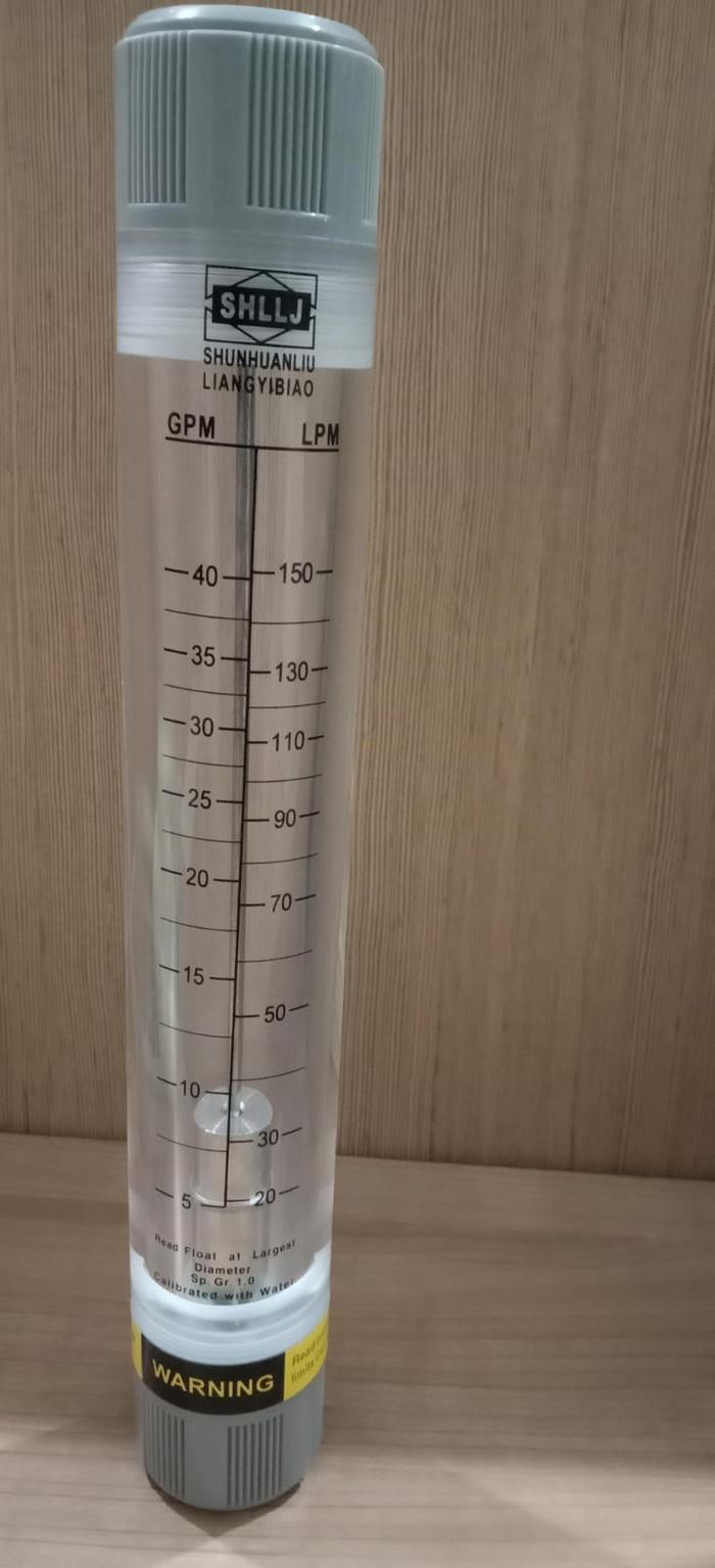 Jual Flow Meter / Rotameter 4 - 40 GPM , 1 Inch , DN25 , BSPT , Model ...