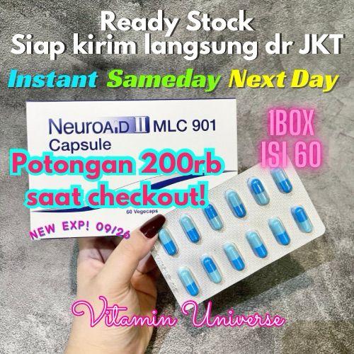 Jual NEUROAID II MLC 901 1 box isi 60 capsules - READY & ORIGINAL ...