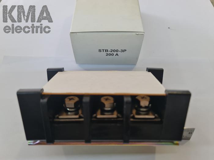Jual terminal block STB PM 200 Ampere 3 Pole, 4 Pole - STB-200-3P ...