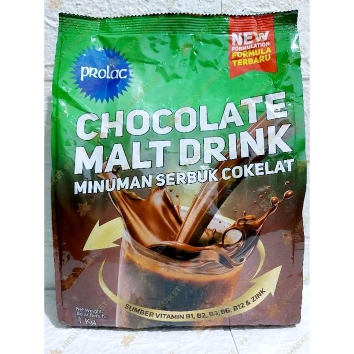 Jual PROLAC CHOCOLATE MALT DRINK 1 KG / MINUMAN SERBUK COKELAT ...