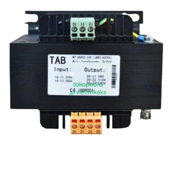 Jual Trafo Step Down 800VA Multi Transformer 220V 110V 48V MT-SD800-220 ...