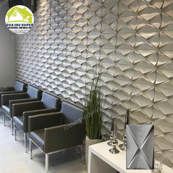 Promo wall panel 3 dimensi wall panel tembok hiasan dinding panel ...