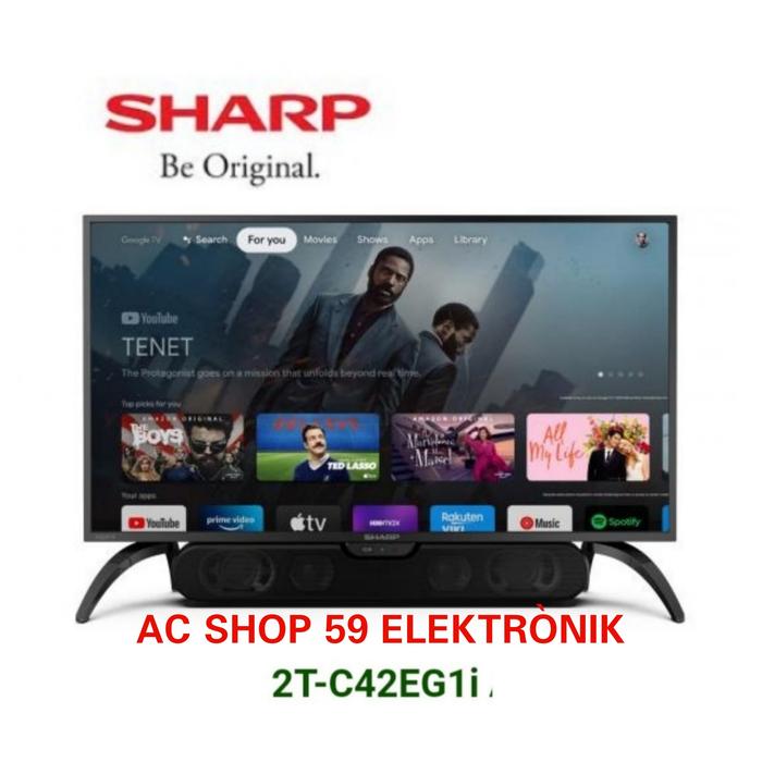 Jual LED TV SHARP 2T-C42EG1i FULL HD ANDROID & GOOGLE TV 42 INCH NEW - Jakarta Utara - Ac Shop ...
