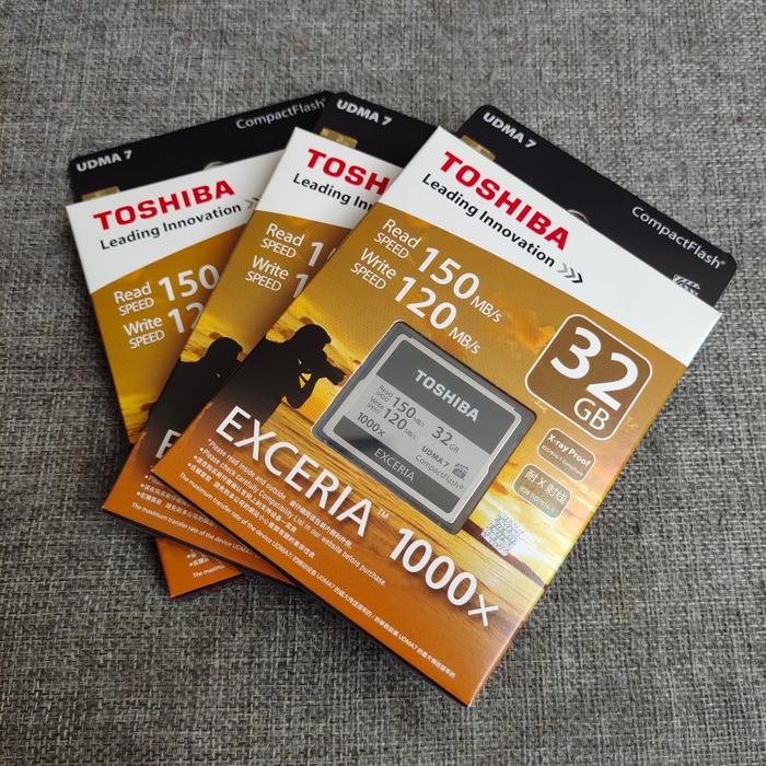 Jual CF Card Toshiba 32GB UDMA7 Original Memory Compact Flash Garansi ...