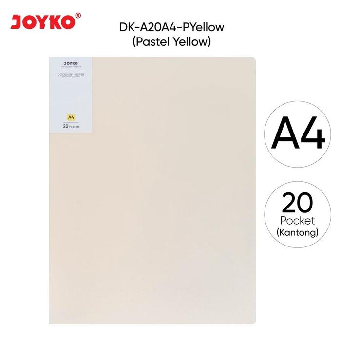 Jual Document Keeper Clear Holder Map File Dokumen Folder Joyko DK ...