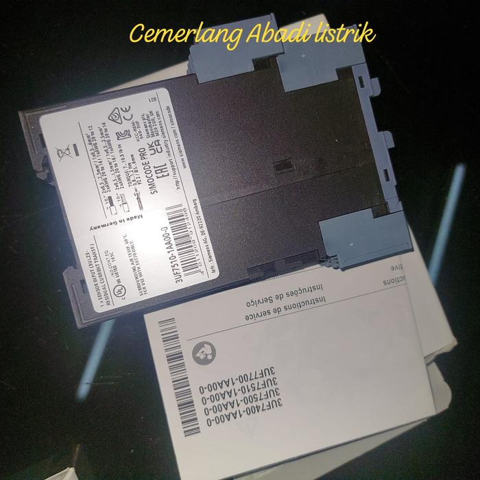 Jual SIEMENS SIMOCODE PRO 3UF7510-1AA00-0 MODULE,GROUND FAULT NEW ...