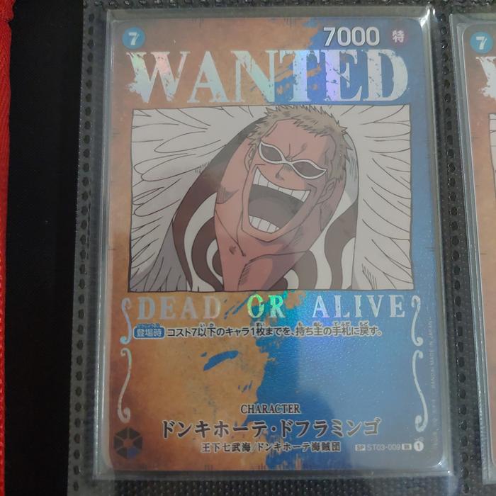 Jual One Piece Card Game Doflamingo Wanted Parallel ST03 - 009 - Kota Bogor - Sari Jaya TCG ...