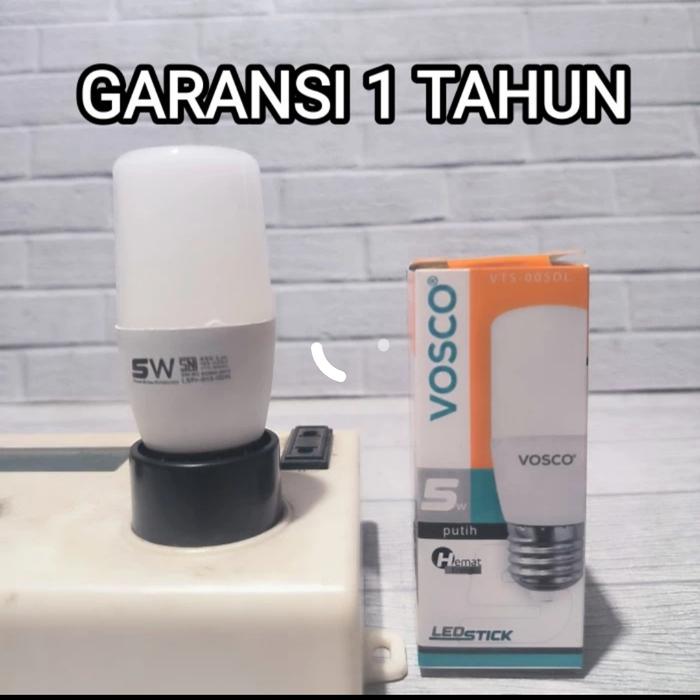 Jual VOSCO LAMPU LED STICK 5W 5 WATT CAHAYA PUTIH SNI GARANSI 1 TAHUN - Kota Tangerang Selatan ...
