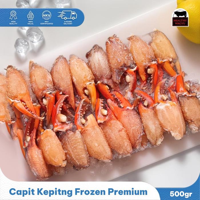 Promo Capit Kepiting Cimkong Siap Masak Crab Claw 500gr Healthy Wagyu ...