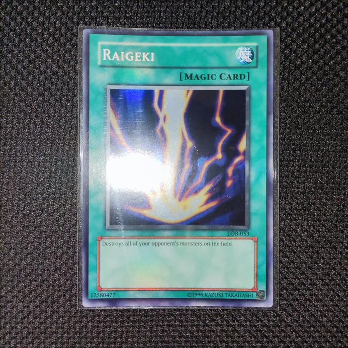 Jual Raigeki | SR | Yugioh OCG Asian English - Old School | LOB-053 ...