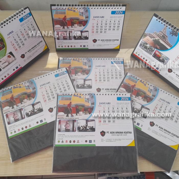 Jual kalender meja FREE packing dengan harga murah desain custom - Kota ...