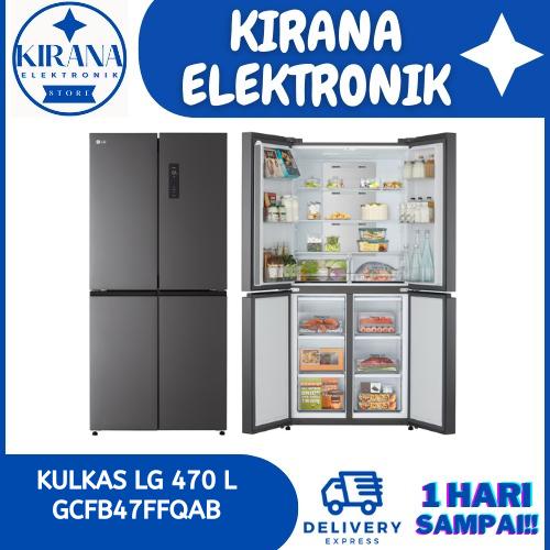 Jual KULKAS LG GCFB47FFQAB SIDE BY SIDE 4 PINTU 470 LITER NO FROST ...