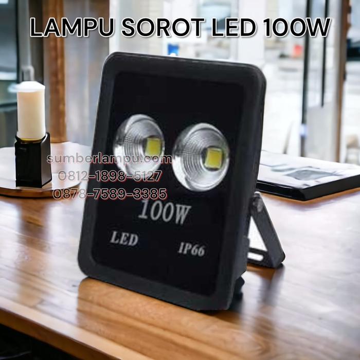 Jual Lampu Sorot LED 100W IP66 Harga Terbaru - Jakarta Barat - Sumber Lampu | Tokopedia