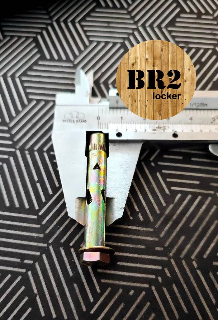 Jual dynabolt / Anchor bolt / fasteners 08 x 50 Flash Bolt Type B ...