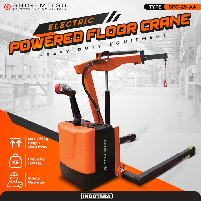 Promo Electric Powered Floor Crane - Shigemitsu SFC-25-AA Cicil 0% 3x - Kab. Tangerang - PT ...