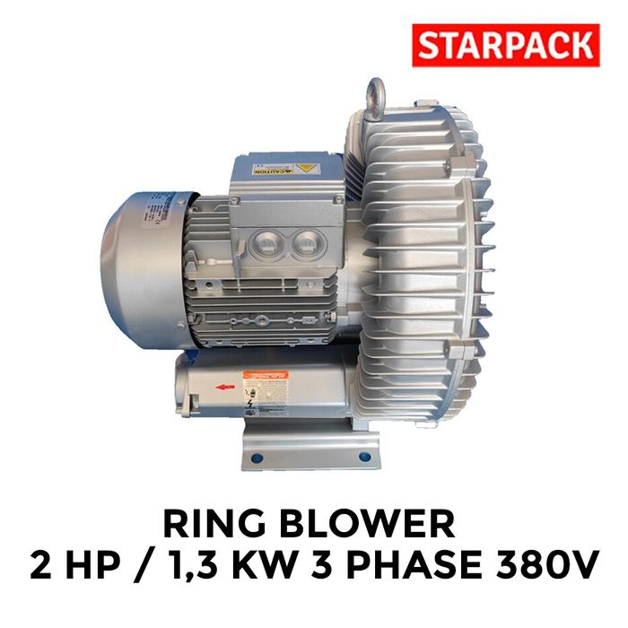 Jual Ring Blower 2 HP / 1,3 kW 3 Phase 380V Blower Kolam Tambak - Kab ...