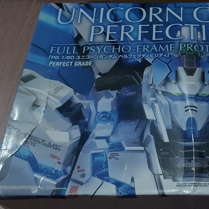 Jual PG 1/60 Unicorn Gundam Perfectibility MIB ori Bandai Perfect Grade ...