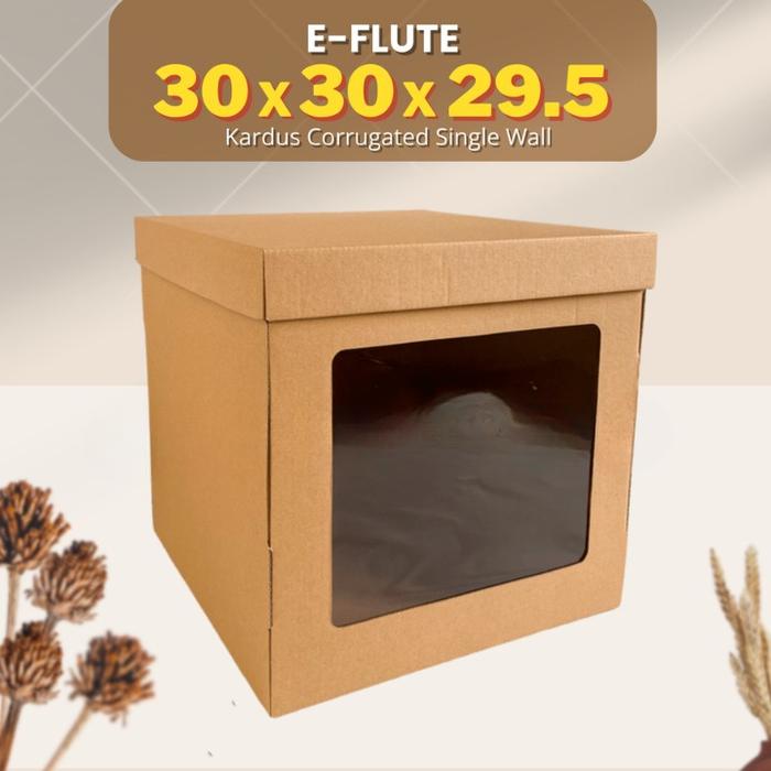 Jual Kardus Kotak Pudding Tower Bucket Box Kemasan Hampers Ukuran ...