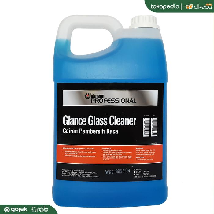 Jual Pembersih Kaca Glance Glass Cleaner Sc Johnson 4 Liter - Kota ...