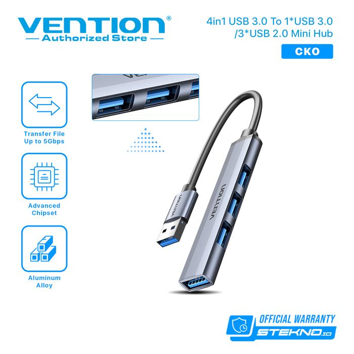 Jual Vention Usb Hub 3.0 2.0 4 Port Ultra Slim Mini - Jakarta Barat ...