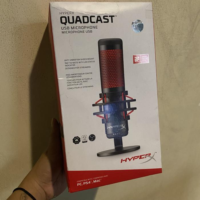 Jual Hyperx Quadcast Streaming Gaming Microphone Kingston Hyper X Quad ...