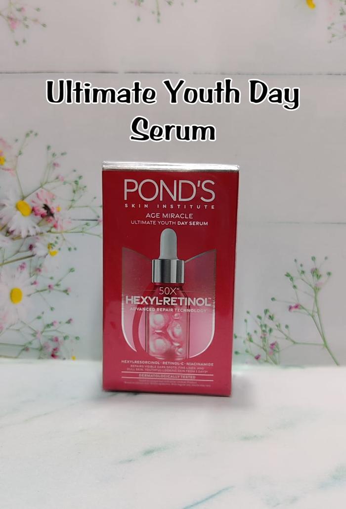 Jual Ponds Age Miracle Double Action Retinol Serum Anti Aging 15Ml ...