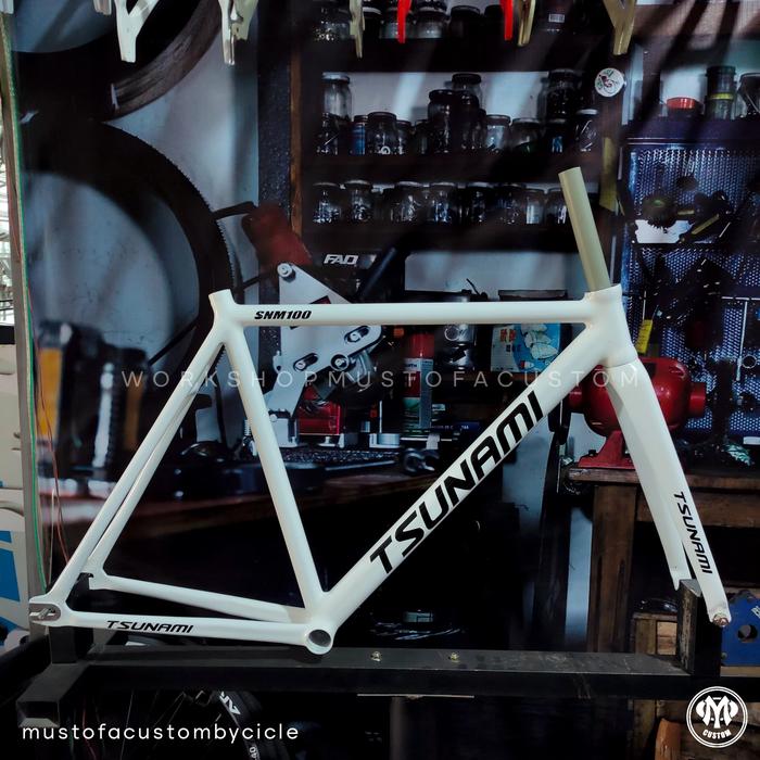Jual Frameset Fixie Tsunami Custom (plus decal) - Kab. Kediri - Mustofa ...