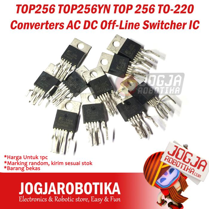 Jual TOP256 TOP256YN TOP 256 TO-220 Converters AC DC Off-Line Switcher ...