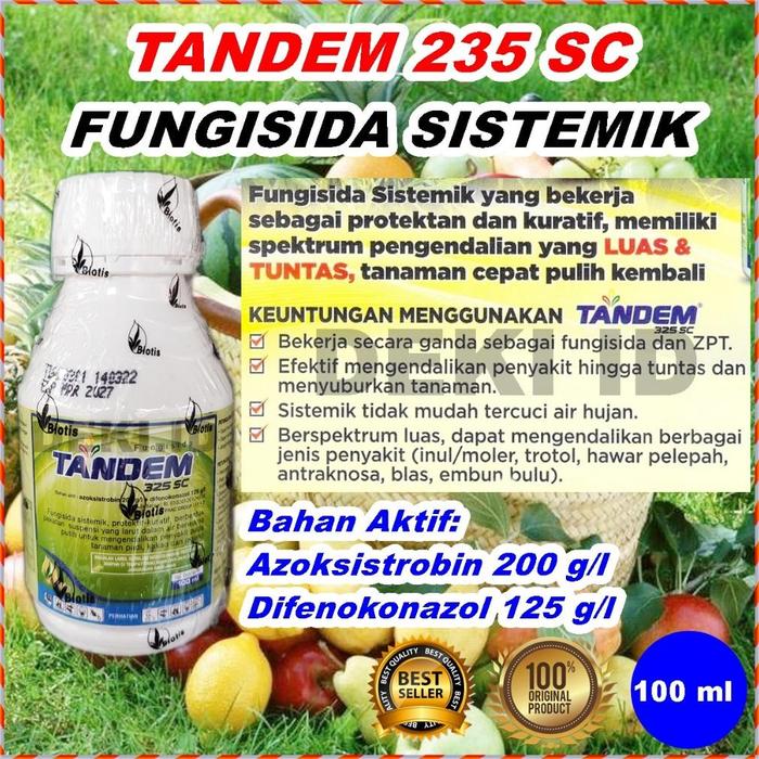 Jual Tandem 325 SC 100 ml Fungisida Sistemik Pestisida Obat Pembasmi ...
