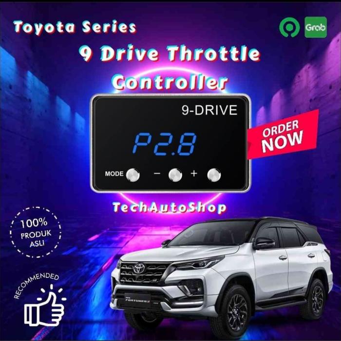 Jual 9 Drive Throttle Controller Toyota Fortuner VRZ Remap Piggyback ...