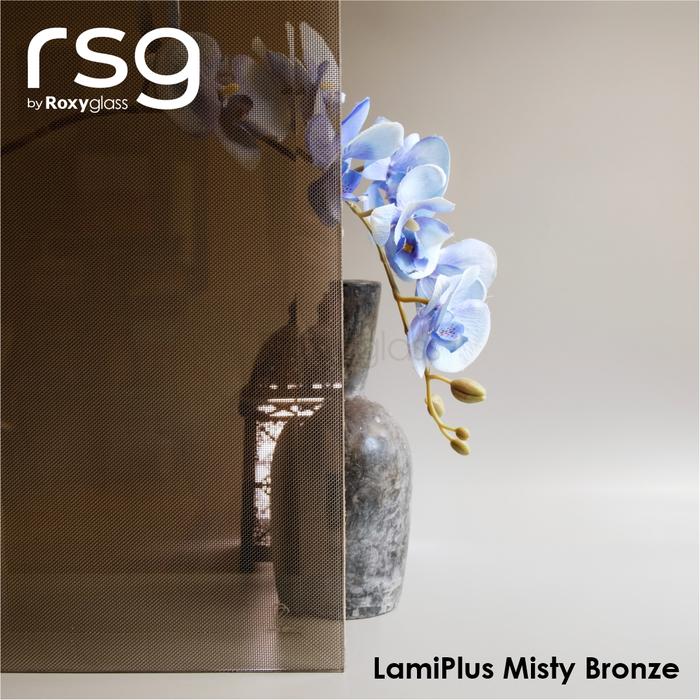 Jual Kaca Laminated Lami Plus Misty Bronze Non Tempered Clear 5+5 mm ...