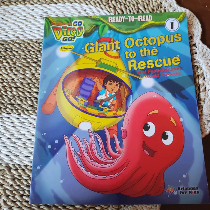 Jual Majalah Anaka Diego Go Giant Octopus to the Rescue Misi ...