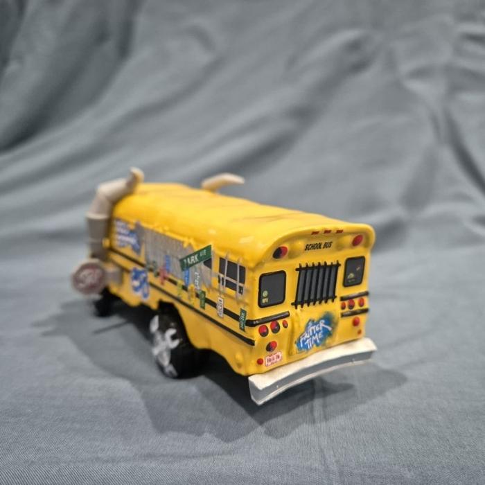 Jual Miss Fritter Yellow School Bus Mcqueen Metal Diecast Cars Mobil Di ...