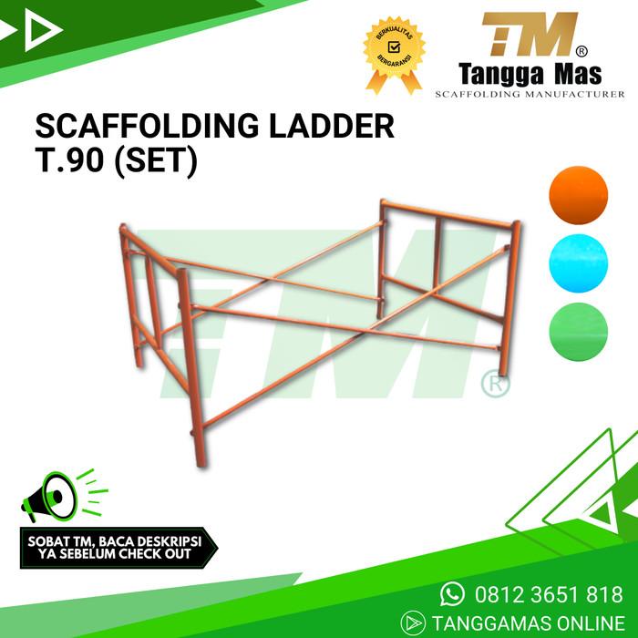 Jual LADDER FRAME T90 (1 SET) - SCAFFOLDING / PERANCAH / STEGER ...