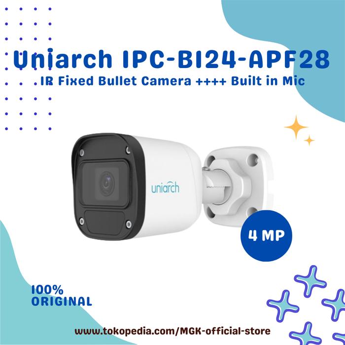 Jual Uniarch IPC-B124-APF28 (4 MP) - GARANSI RESMI - Jakarta Barat - MGK Official Store | Tokopedia