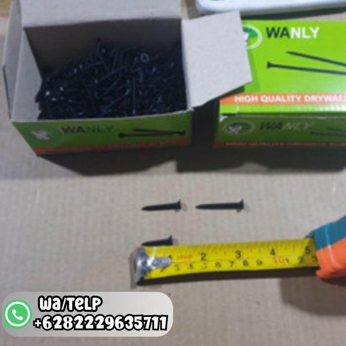 Jual Sekrup Gypsum Baja 6mm x 1" inch 600gr 1 kotak / Baut Skrup Kayu ...