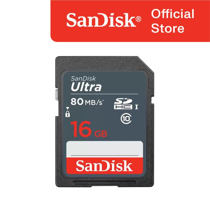 Promo SanDisk Ultra SDHC Card 16GB 80MB/s Class 10 UHS-I - Jakarta Pusat - SanDisk Official ...
