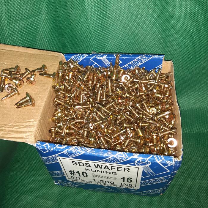 Jual Sekrup SDS Wafer Head 10 x 16 (1.500 pcs) - Kab. Bekasi - Sumber ...