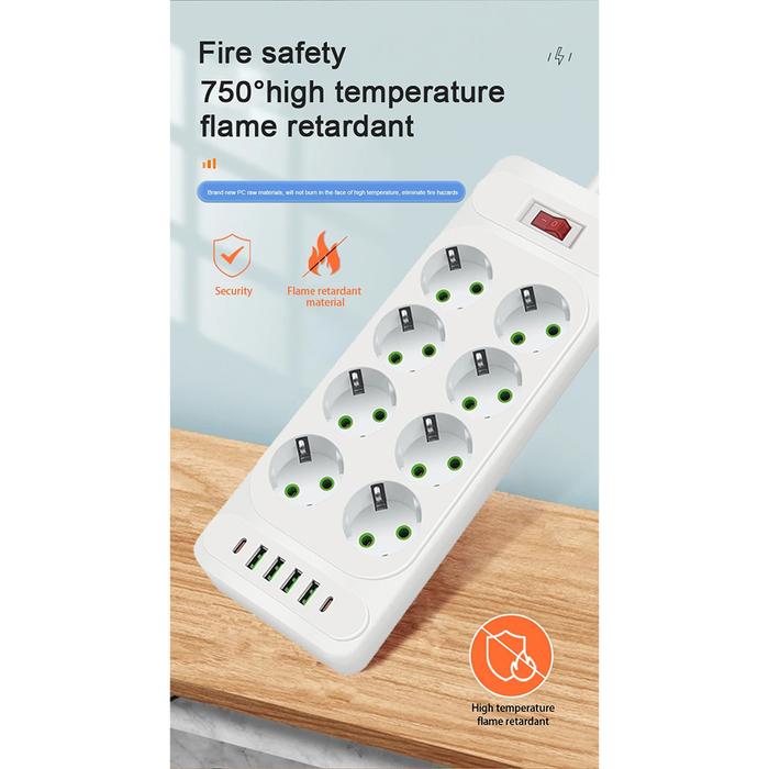 Promo Smart Stop Kontak Sultan USB Type C Terminal Sambungan Anti Panas ...